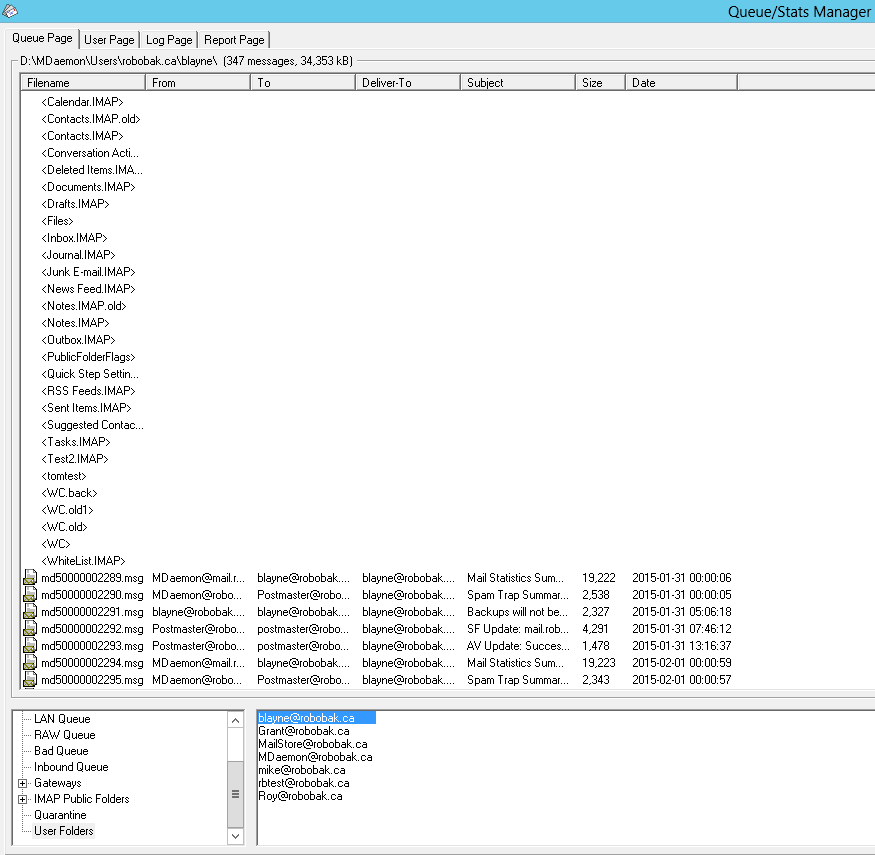 MDaemon Queue and Satistic Management | CC Software