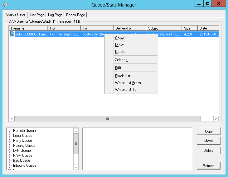 MDaemon Queue and Satistic Management | CC Software